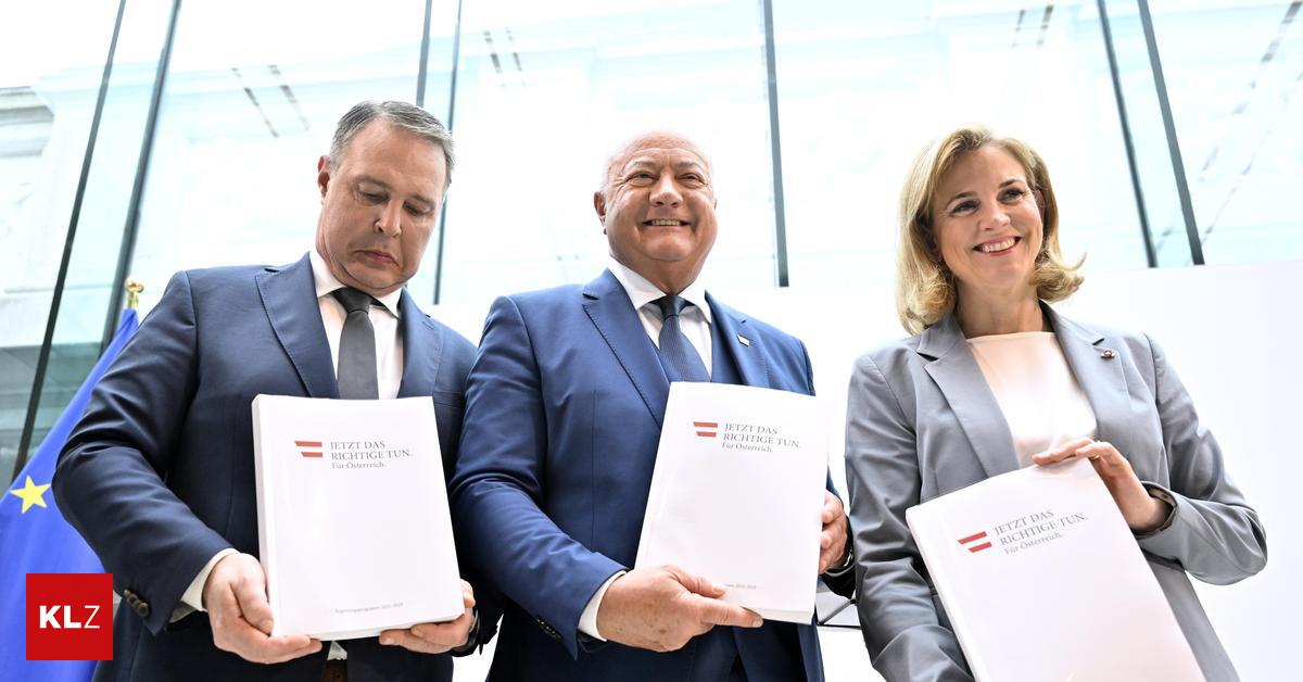 Einfache Sprache: Erster Minister-Rat der Dreier-Koalition kommt zusammen